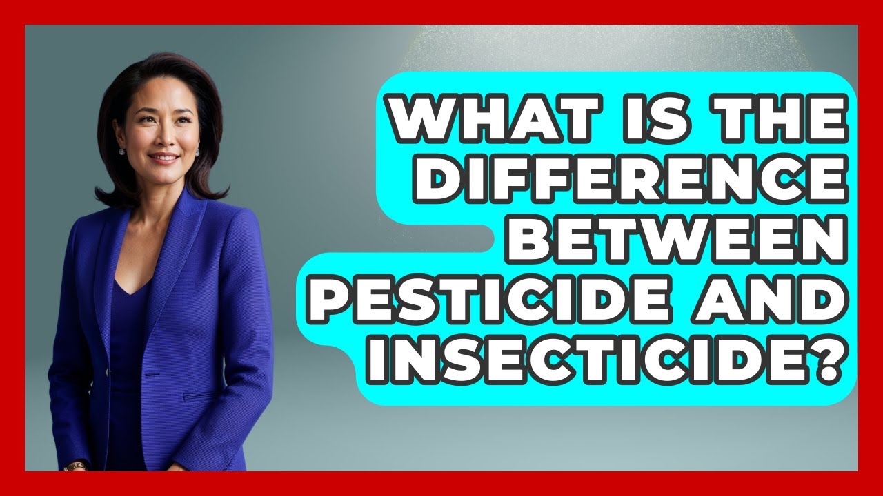 What Is The Difference Between Pesticide And Insecticide? - Insects and ...