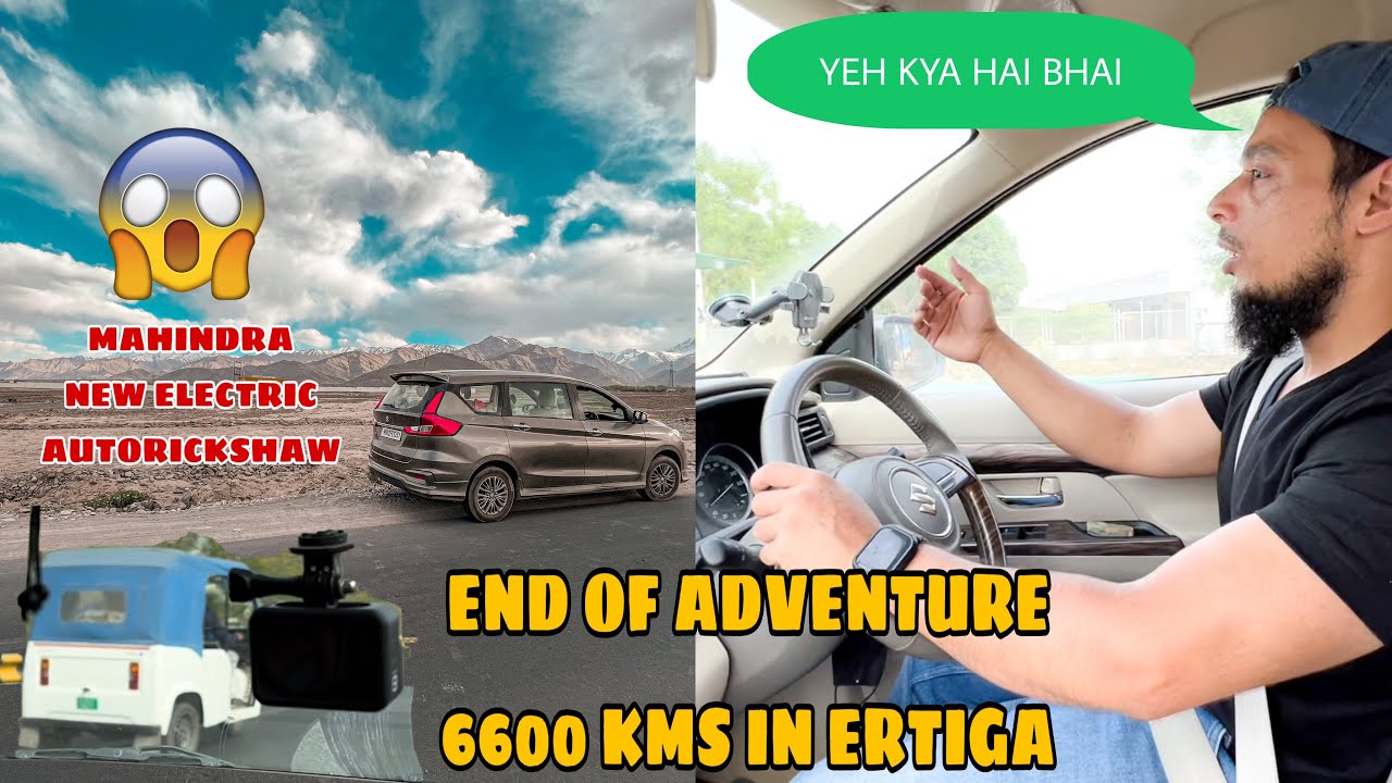 😔END OF ADVENTURE 6600 KMS/ THIS IS MAHINDRA ELECTRIC AUTORICKSHAW 😱 ...