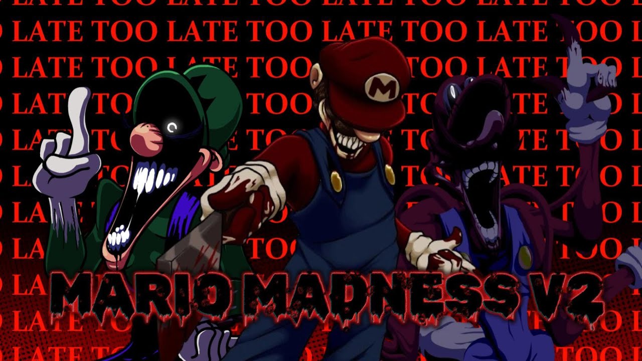 This Mod is too good... - FNF Mario Madness V2 - YouTube