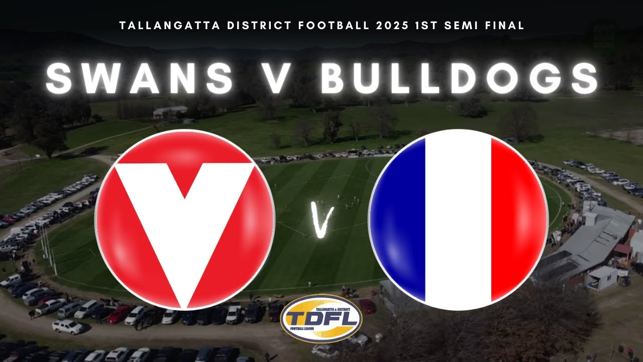 TDFL 2025 - First Semi Final - Swans v Bulldogs - YouTube