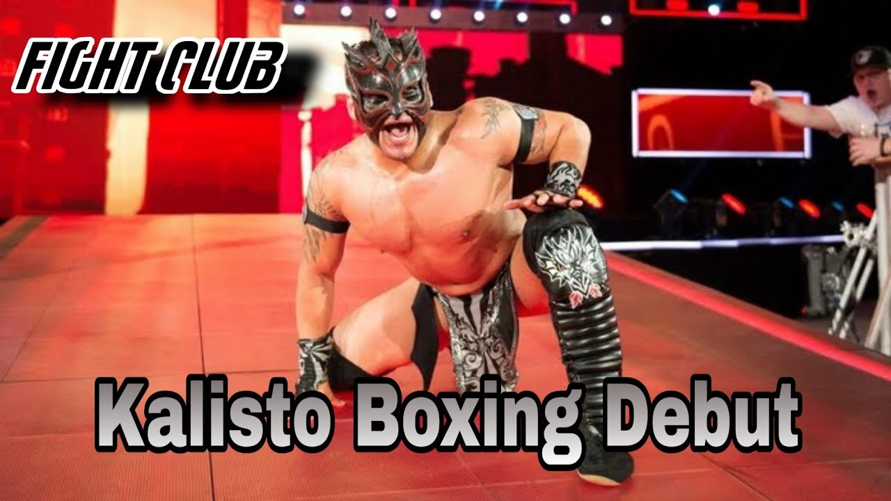 WWE Kalisto Boxing Debut... KALISTO the GLOAT - YouTube
