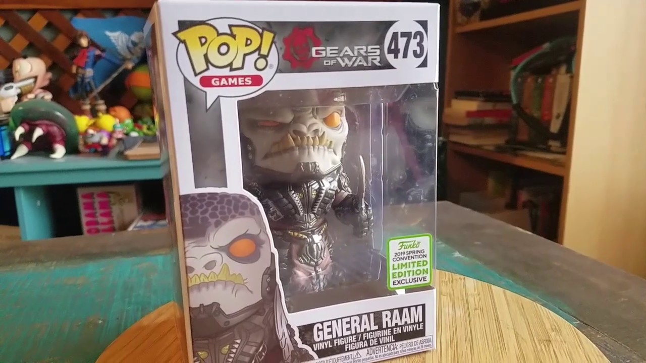 Pop! General Raam ECCC 2019 Gamestop Exclusive Gears of War Funko Vinyl ...