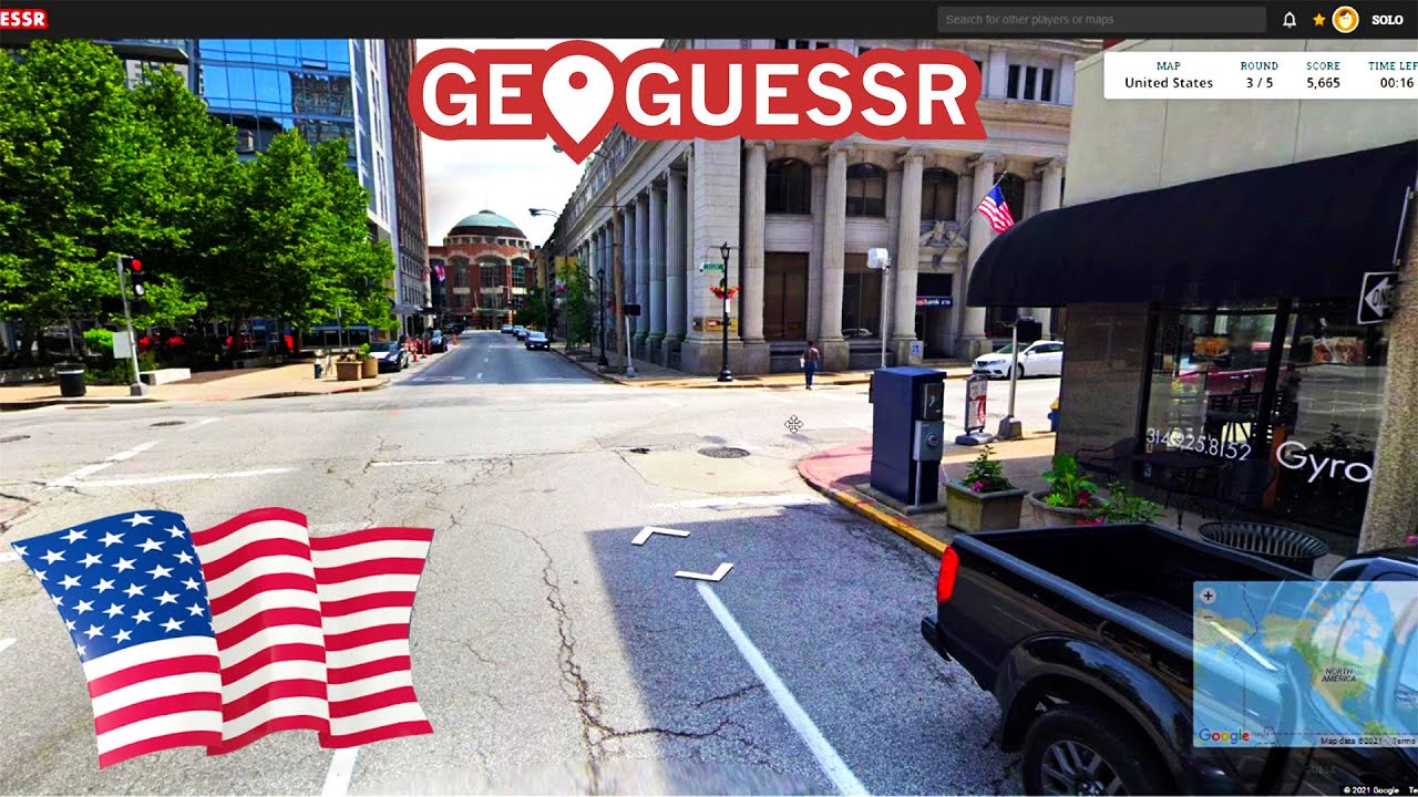 I PLAYED GeoGuessr & HAD TO GUESS WHERE I WAS IN THE United States ...