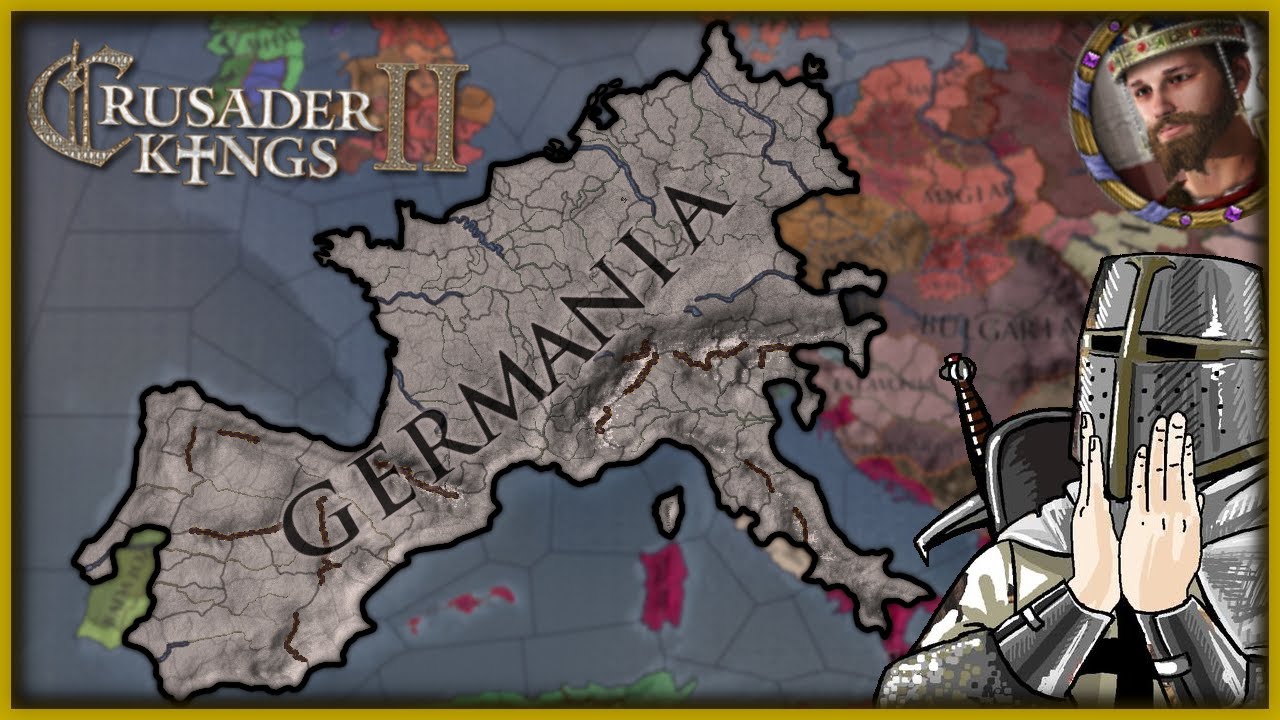 Formamos el gran Imperio Aleman en Crusader Kings II - YouTube