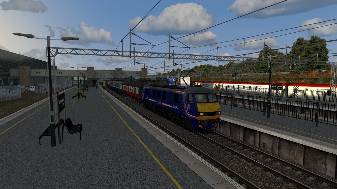Train Simulator TS2022 WCML South 1Z61 0711 London Euston to Chester ...