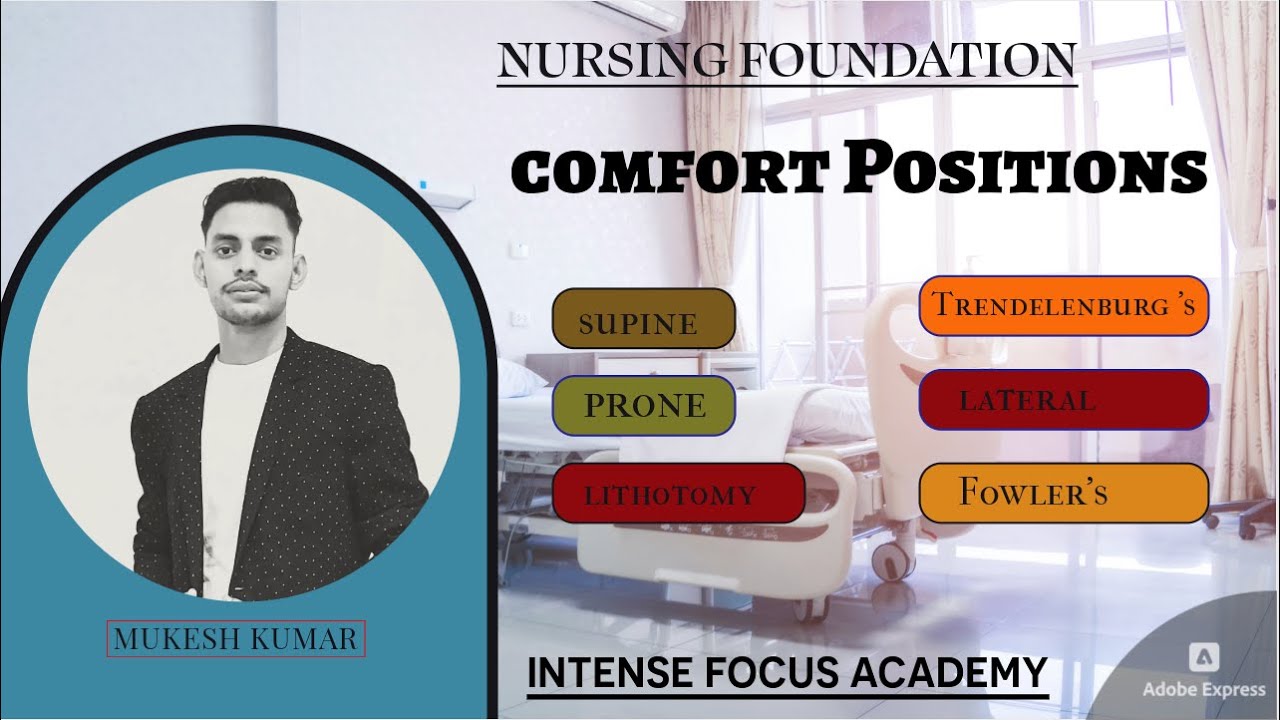 Comfort Positions | Nursing Foundation - YouTube