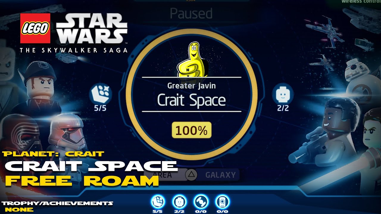 Lego Star Wars The Skywalker Saga: Crait / Crait Space FREE ROAM - HTG ...