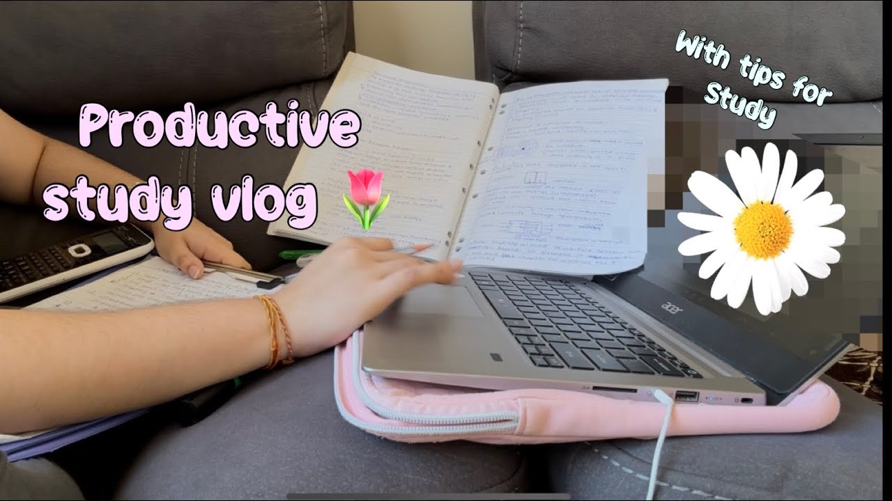 How to take aesthetic notes 🌷🌸 Study tips + aesthetic study session ...
