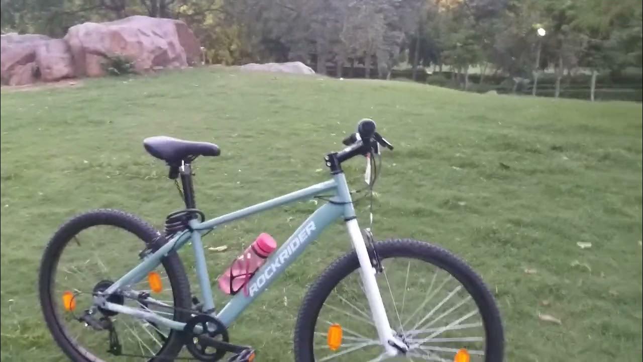 Rockrider st30 cycle review - YouTube