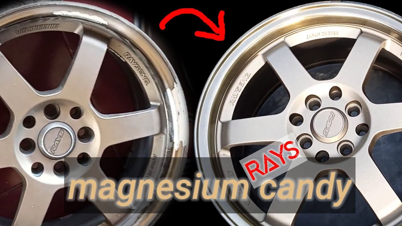 restorasi velg mobil warna magnesium candytone | magnesium candytone ...