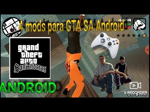 4 mods para gta sa Android . y edición mejorada - YouTube
