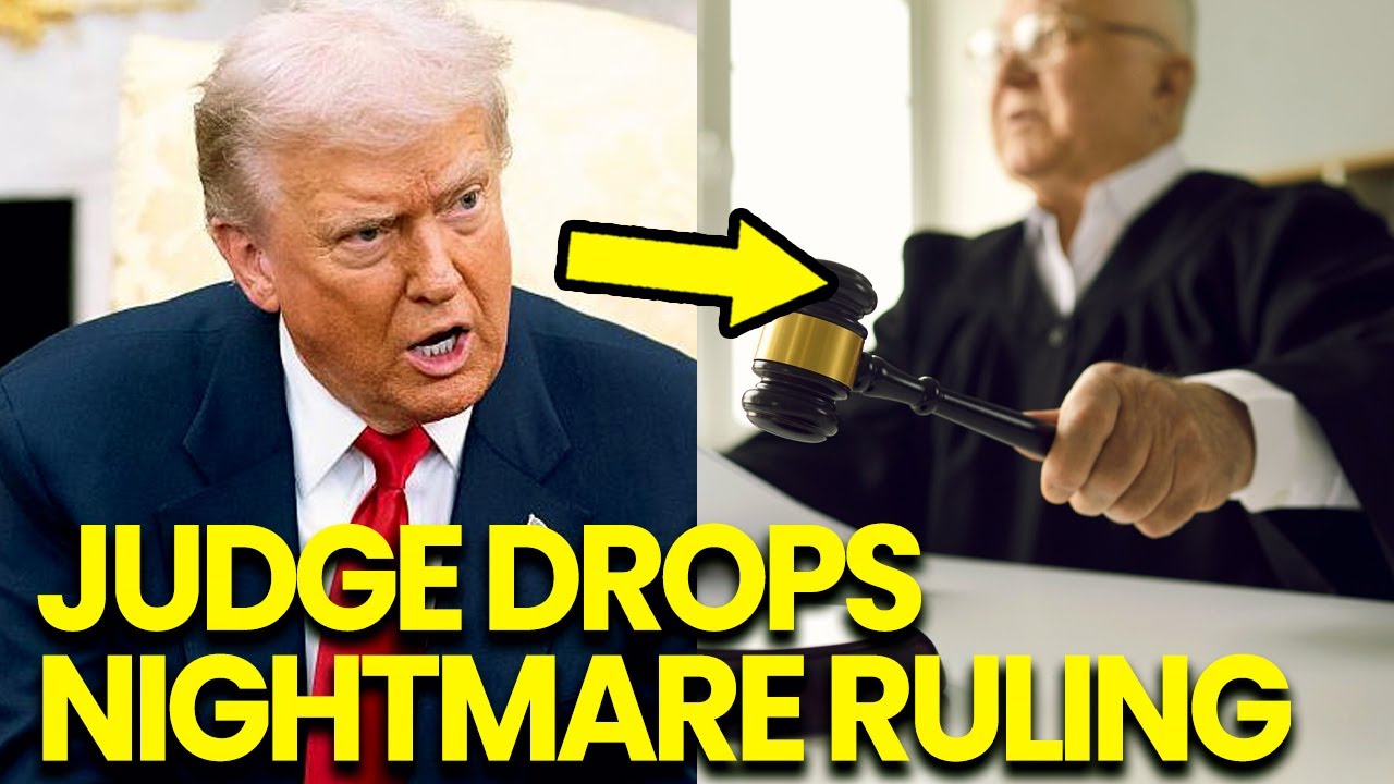 Judge DROPS NIGHTMARE Ruling as Trump's Last Legal Shield CRUMBLES in ...