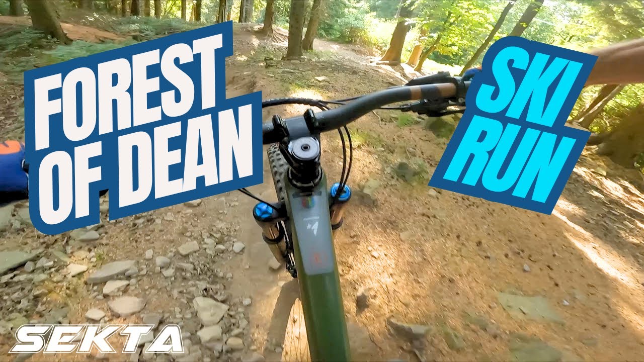 FOD MTB💥SKI RUN Downhill trail (Forest of Dean) - YouTube