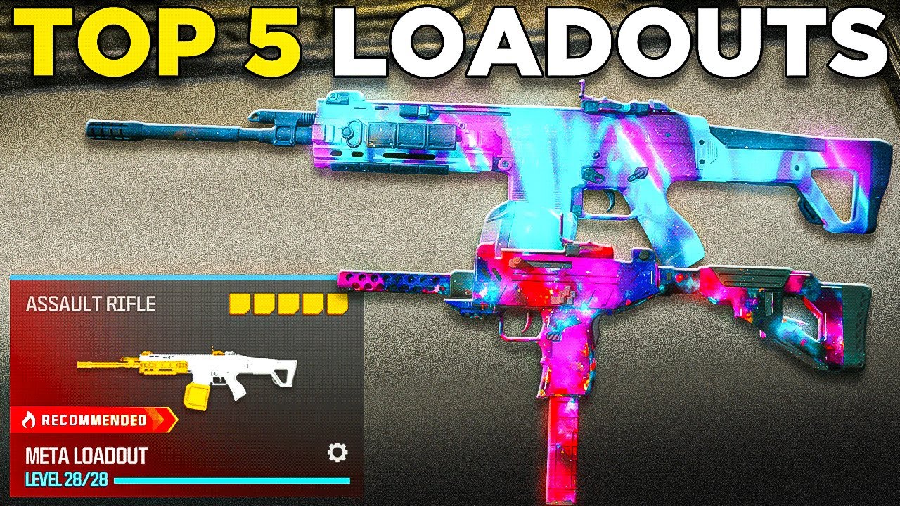 *NEW* TOP 5 META CLASS SETUPS in MW3! 👑 (MW3 Best Class Setups) - YouTube