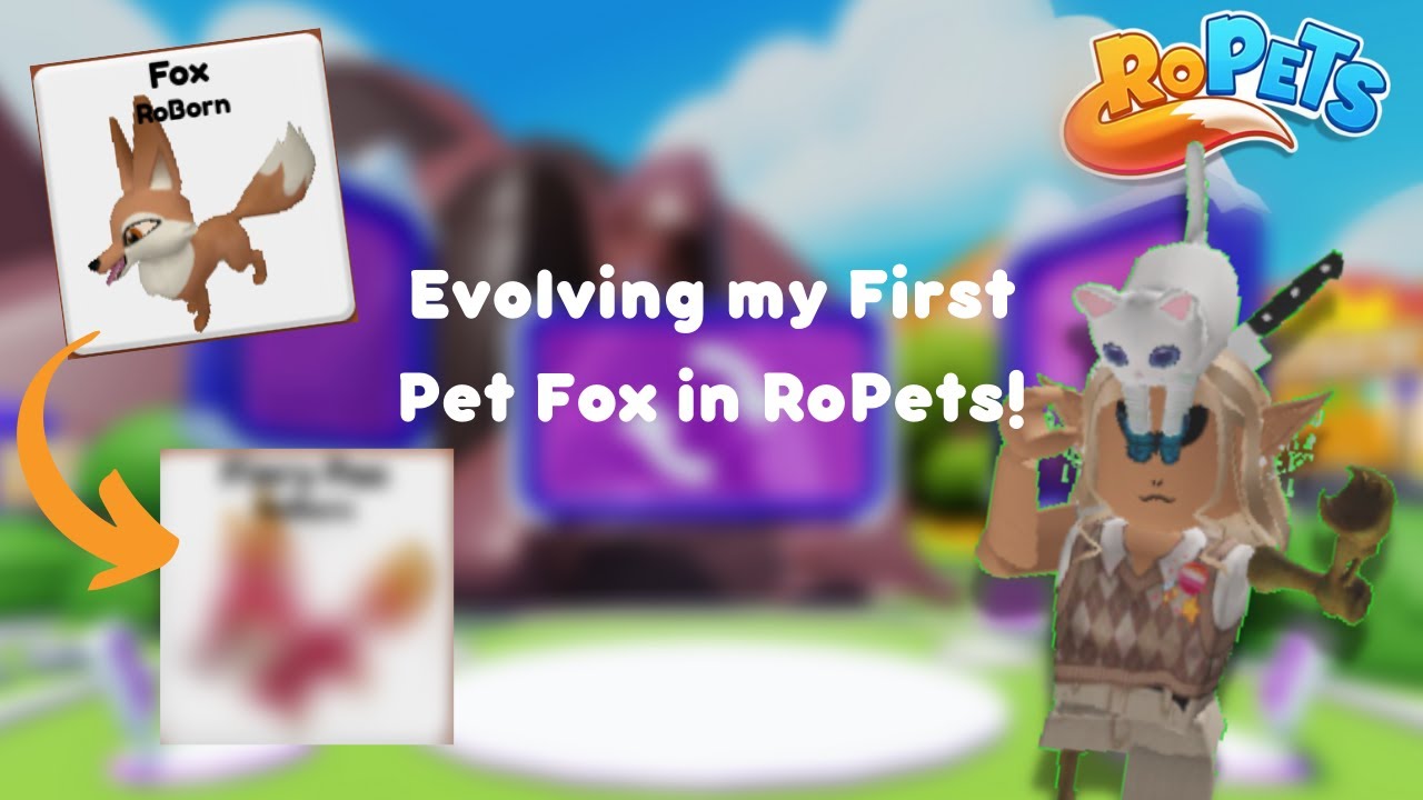 Evolving my First Pet | Roblox RoPets - YouTube