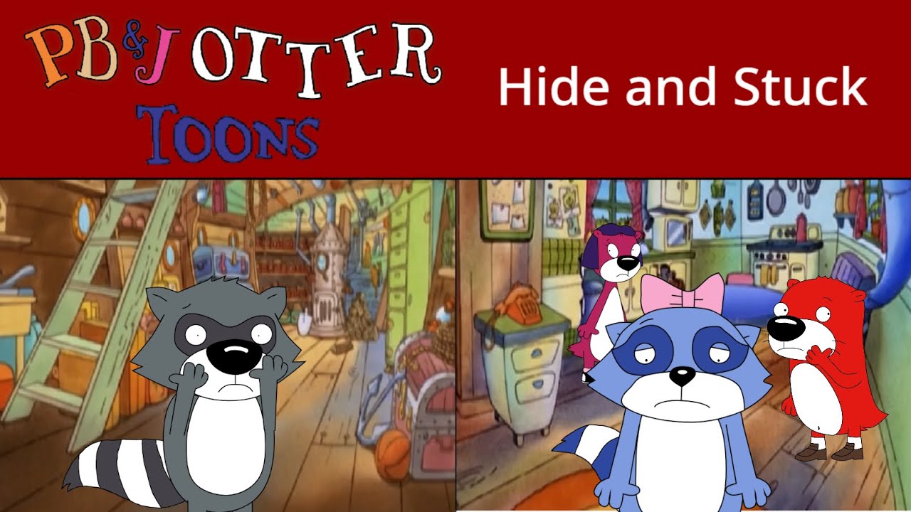 PB&J Otter Toons - Hide and Stuck - YouTube