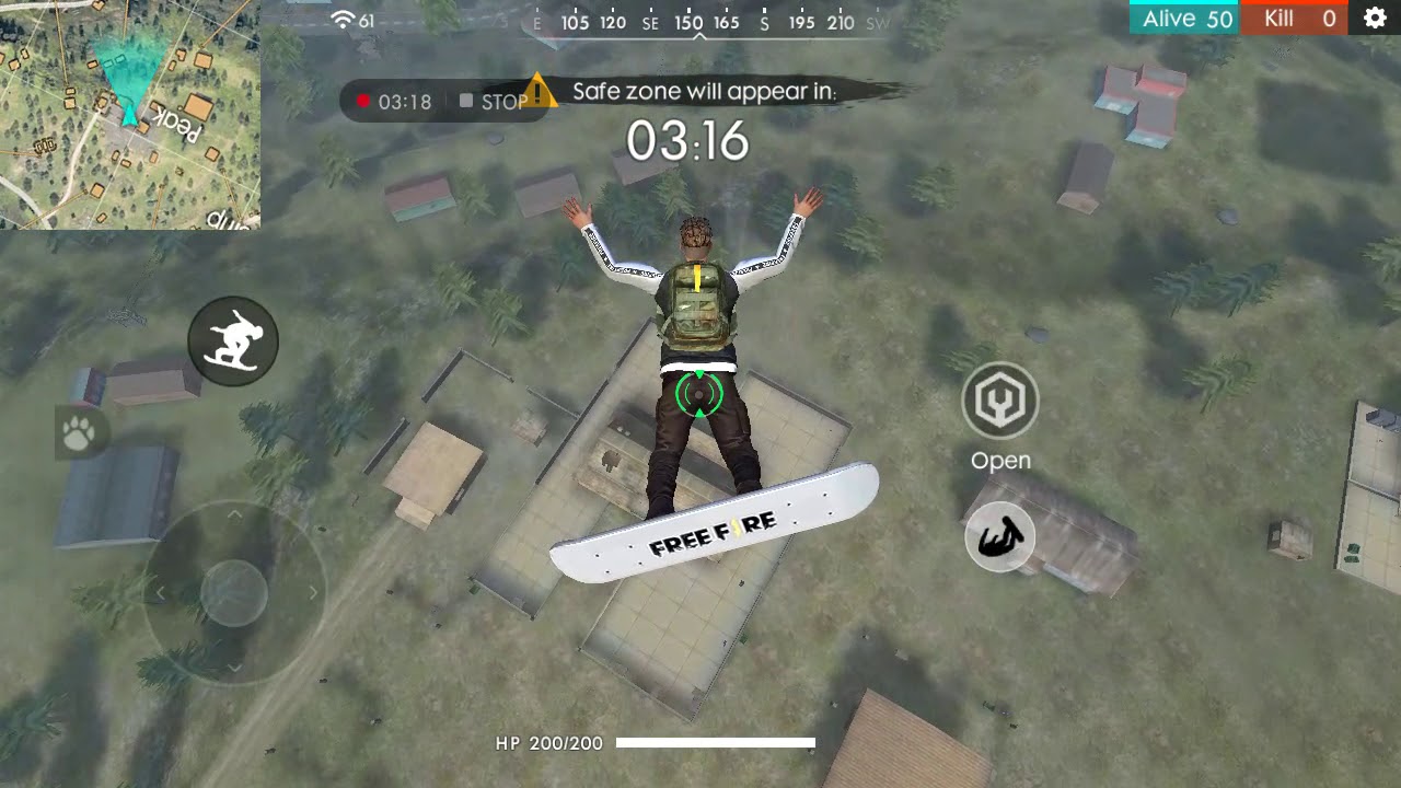 Playing genra free fire - YouTube
