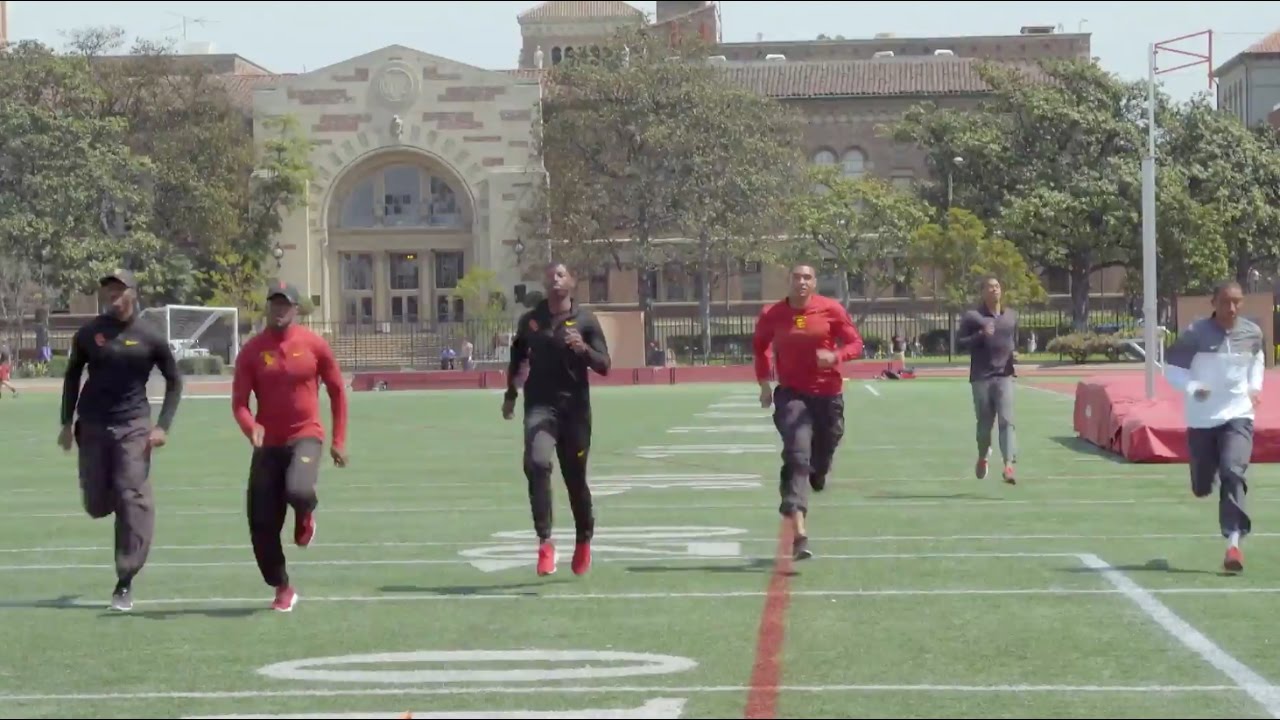 Workout Wednesday: USC Sprint Squad - YouTube