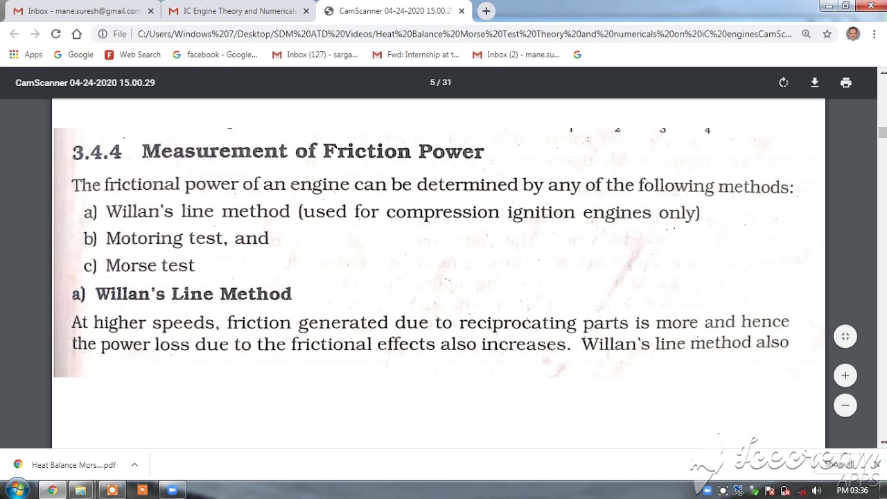 Willans line method to find FP - YouTube