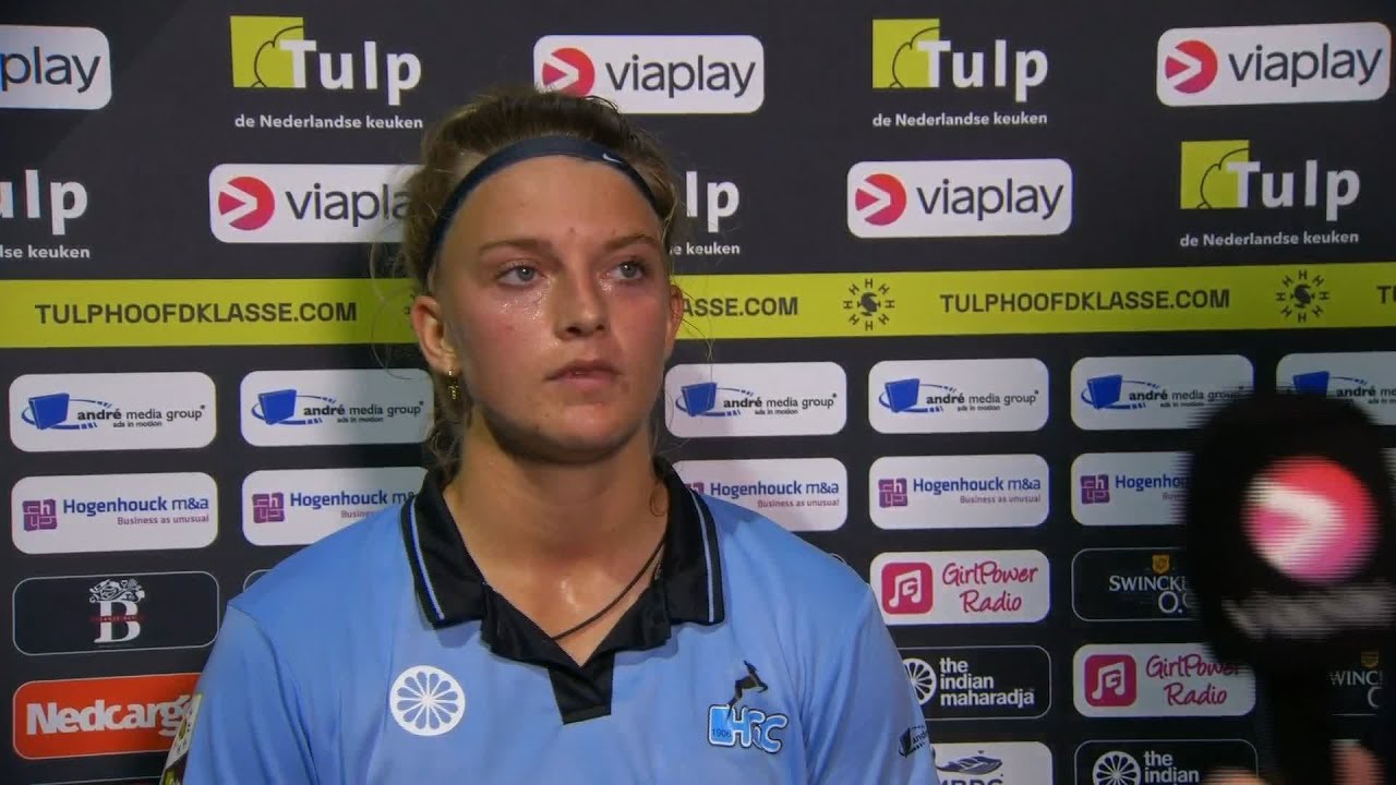 Isis van Loon (HGC Dames) 🏑 Tulp Hoofdklasse Interviews ‘24/’25 - YouTube
