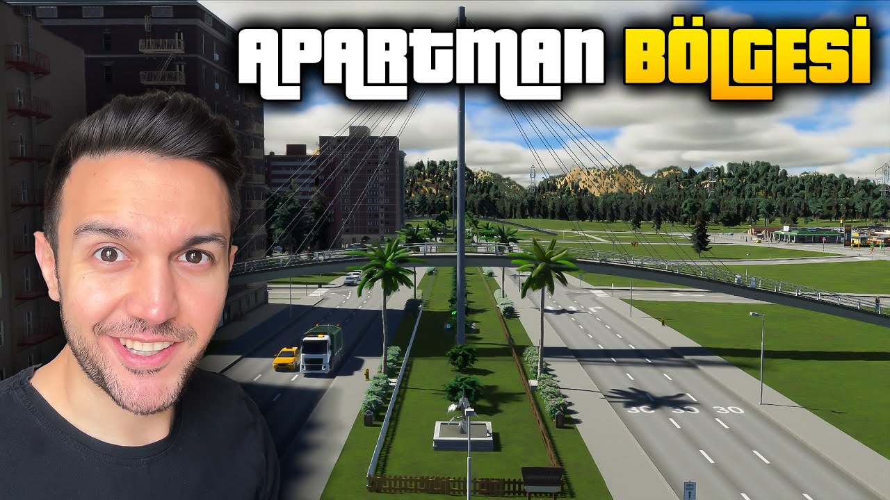 Apartman Bölgesi - Refujlu Yol Tasarımı || Cities Skylines 2 Volchoria ...