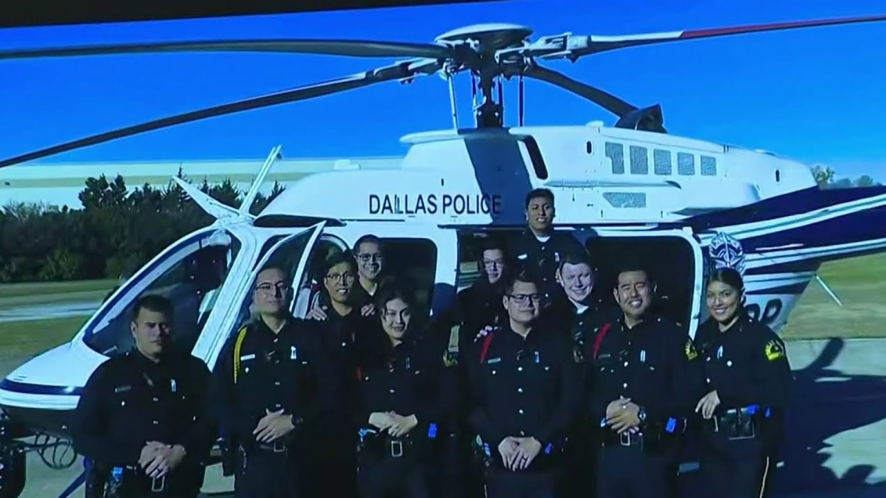 Dallas Police Department welcomes class of newest recruits to the force ...