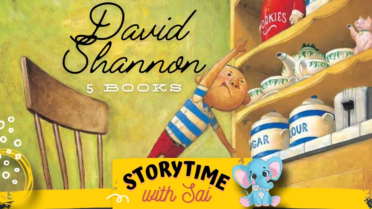 📚5 David Shannon Books | Kids Books Read Aloud | Bedtime Stories for ...