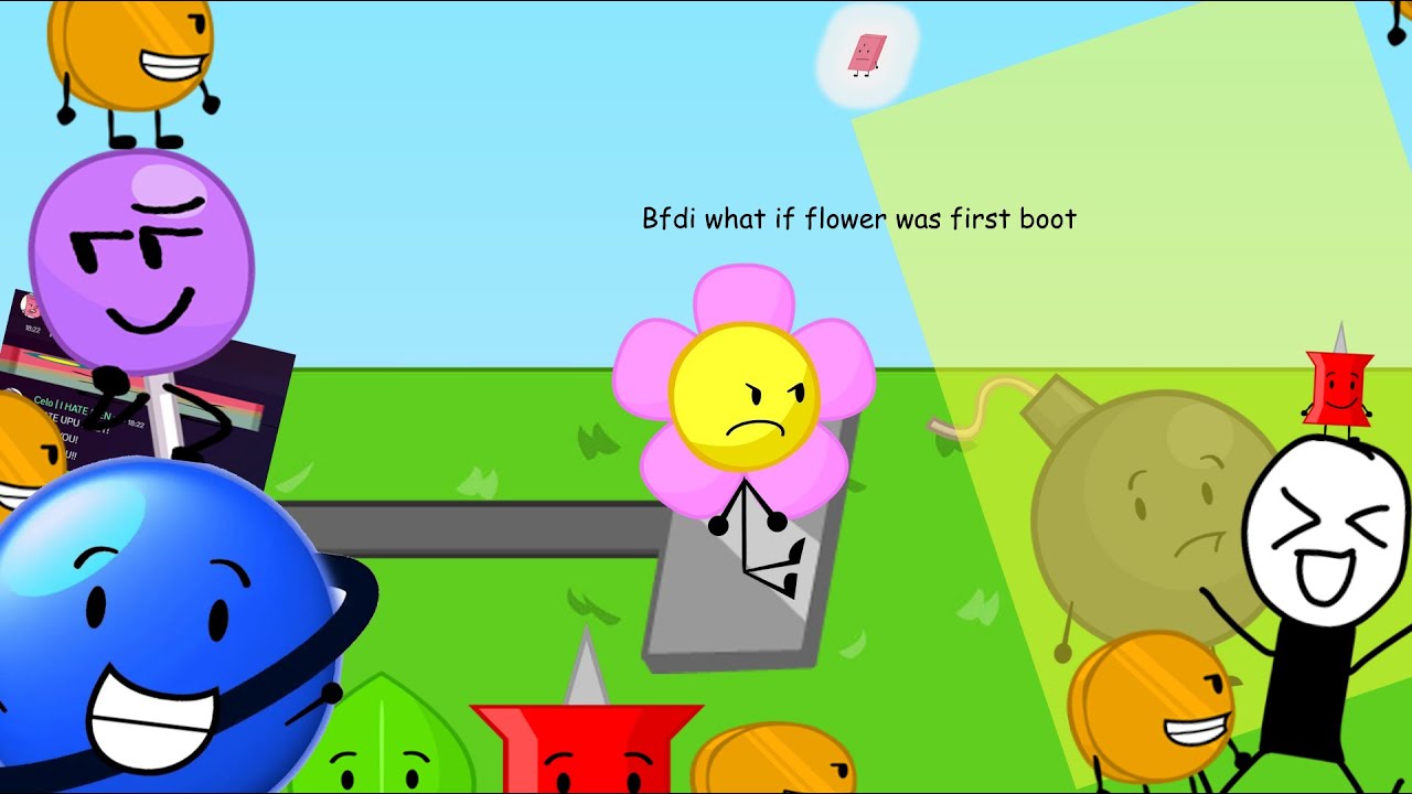 BFDI: What if Flower was the first boot? - YouTube