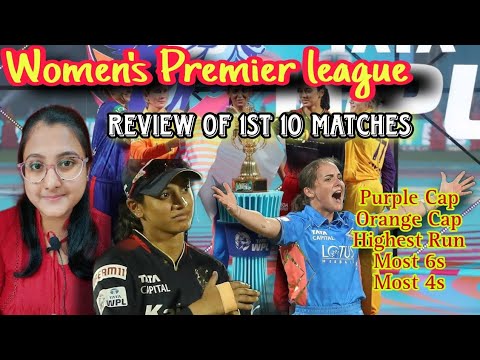 Women's Premier League // WPL review ( Purple Cap, Orange Cap etc) # ...