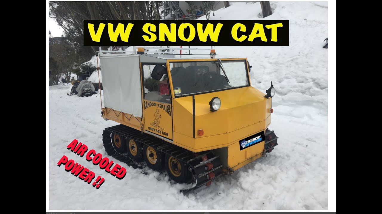VW SNOW CAT AUSTRALIAN MADE - YouTube