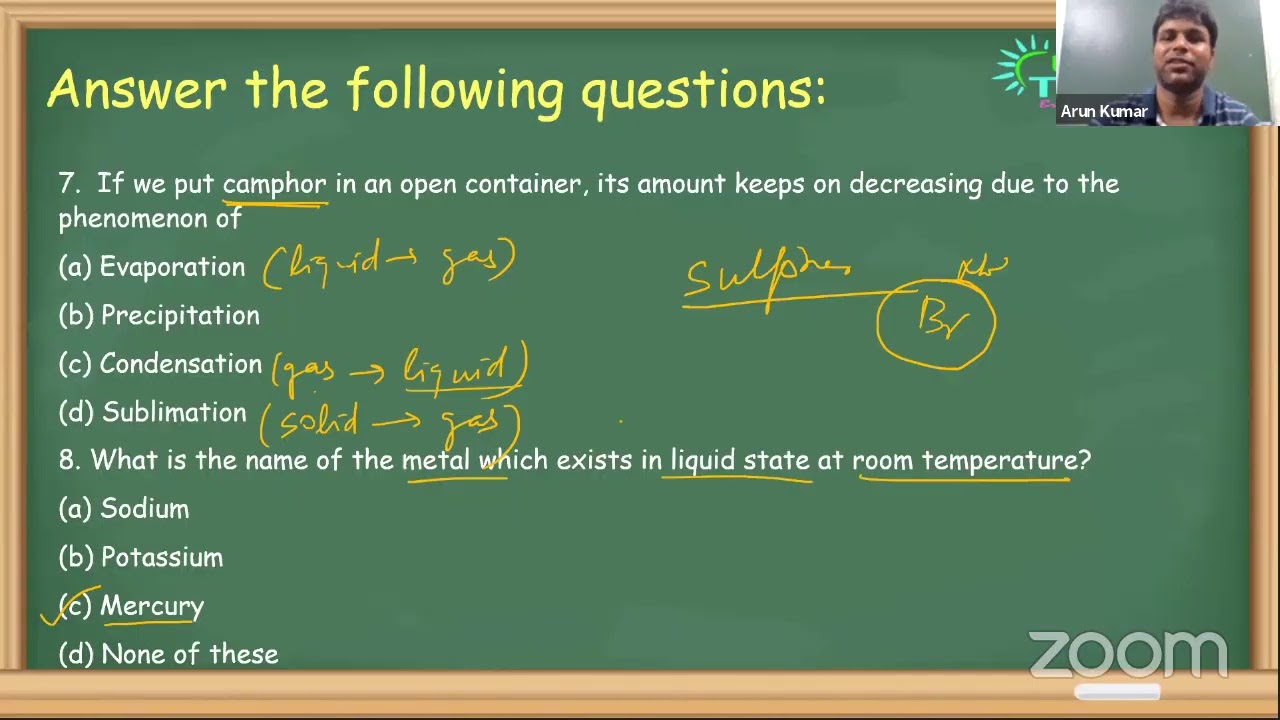Class 9th Chemistry | Chapter 2 questions answer - YouTube