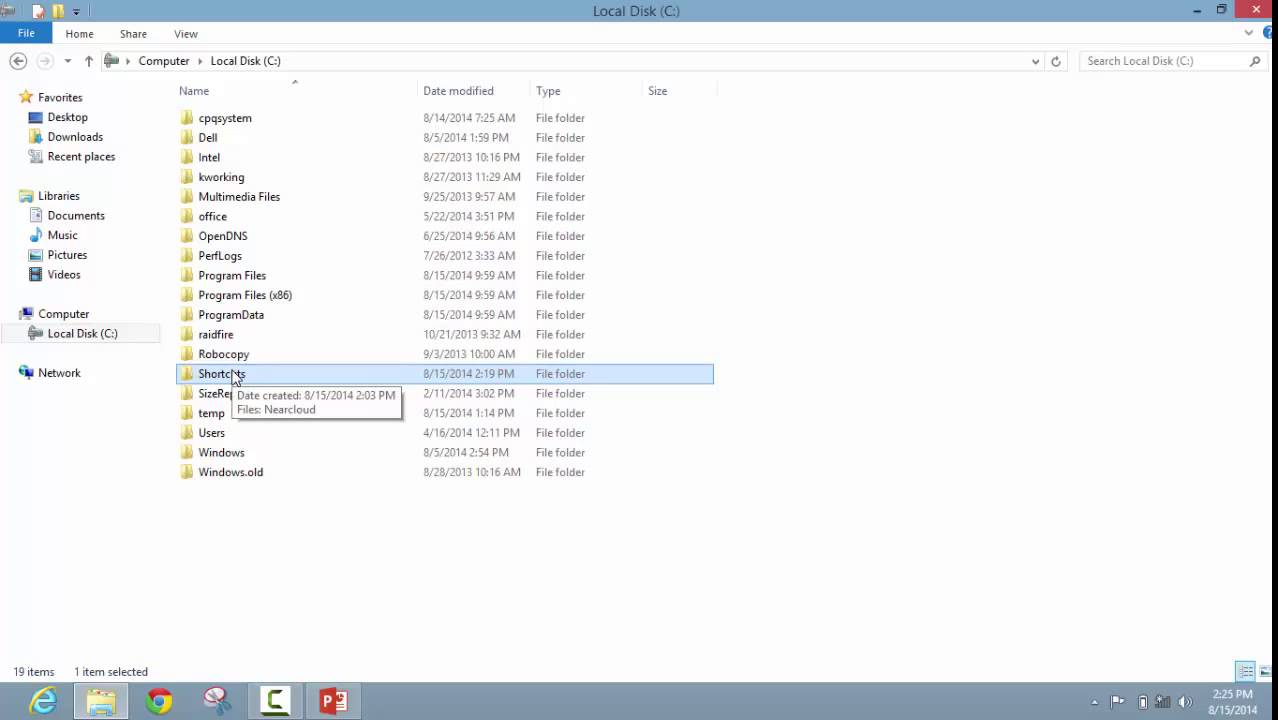 How to Create a Short Cut on your Desktop in Windows - YouTube