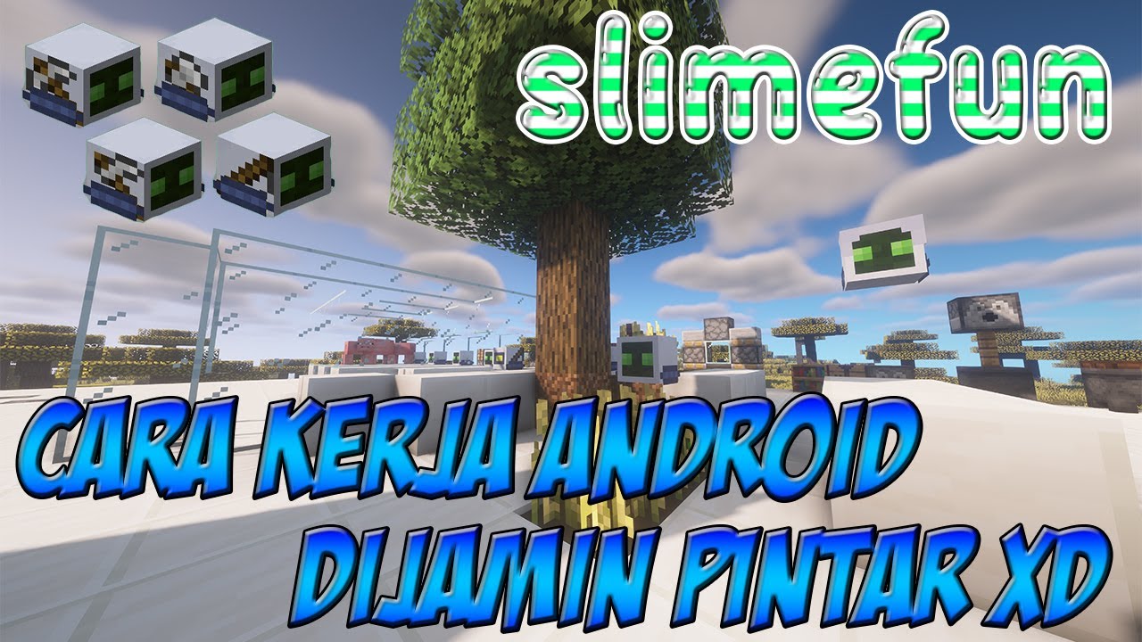 TUTORIAL MENGGUNAKAN ANDROID - MINECRAFT SLIMEFUN TUTORIAL INDONESIA PART 2 - YouTube