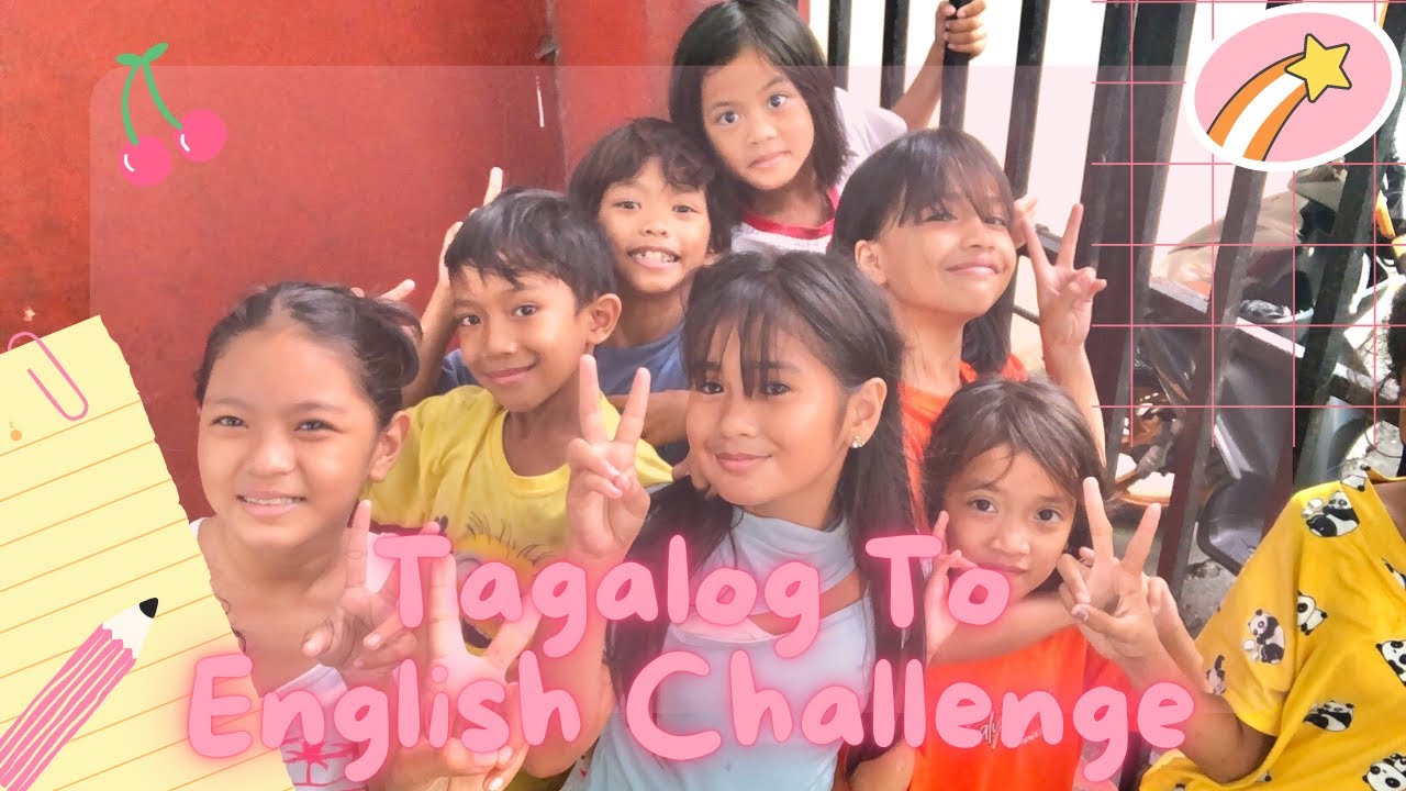 Tagalog To English Challenge: School Things | The Everett's Academe ...