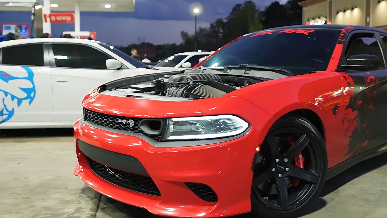 JUST A NORMAL SATURDAY NIGHT IN ATLANTA (HELLCATS VS EVERYONE) (car ...