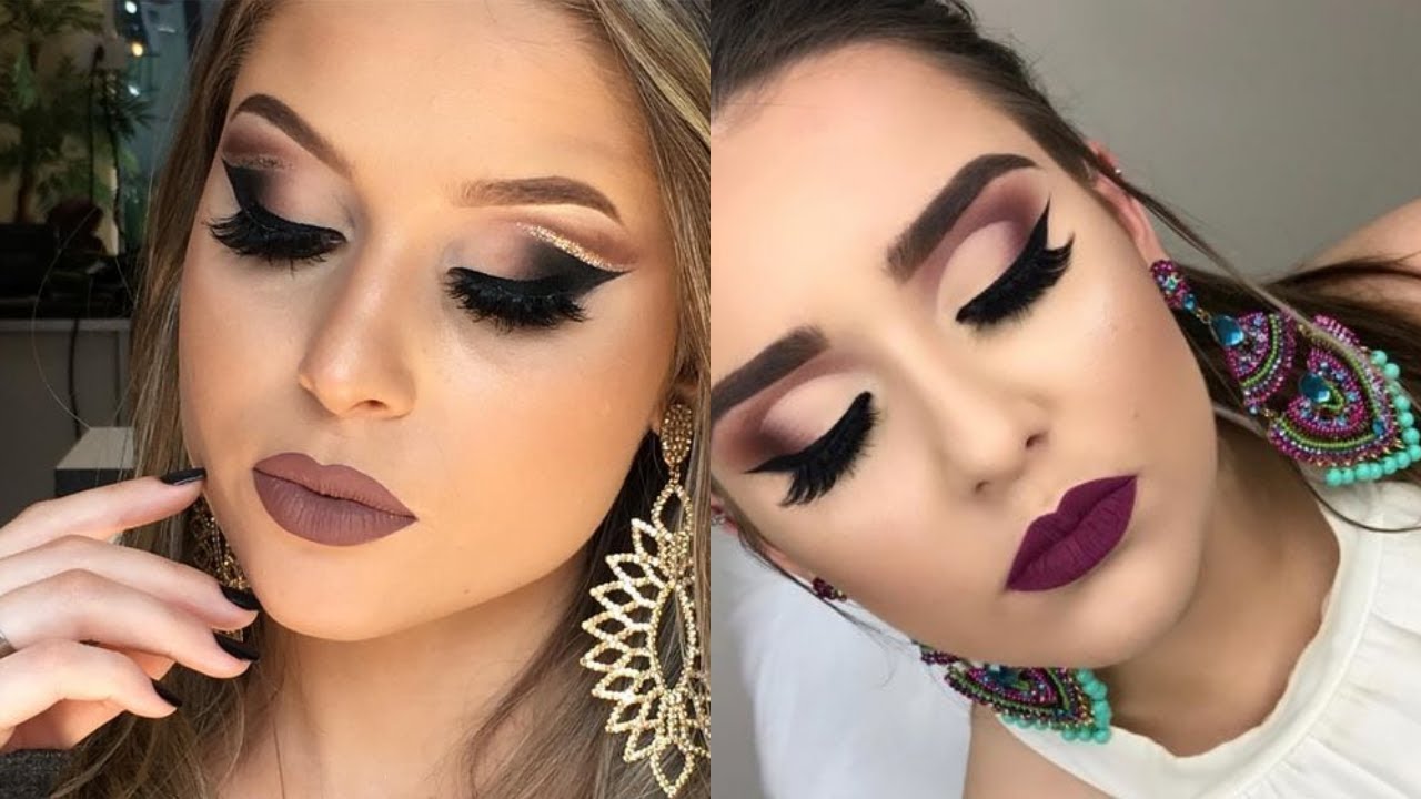 Eye Makeup Tutorial Compilation February 2018 ♥ part 2 ♥ - YouTube