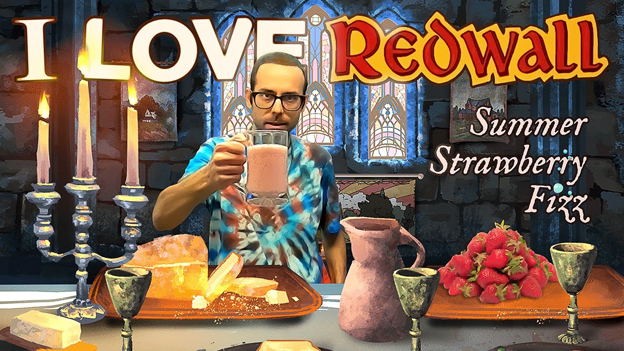 I LOVE Redwall Summer Strawberry Fizz (Drink Recipe) - Ep 046 - YouTube