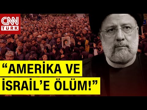 İranlılar Reisi'nin Cenaze Namazında Böyle Haykırdı: \