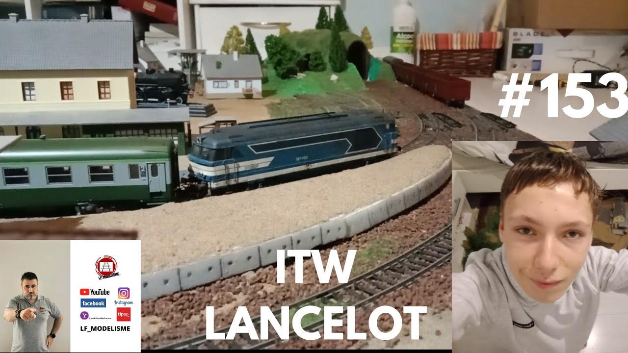 #153 ITW LANCELOT réseau train électrique miniature modelisme ...