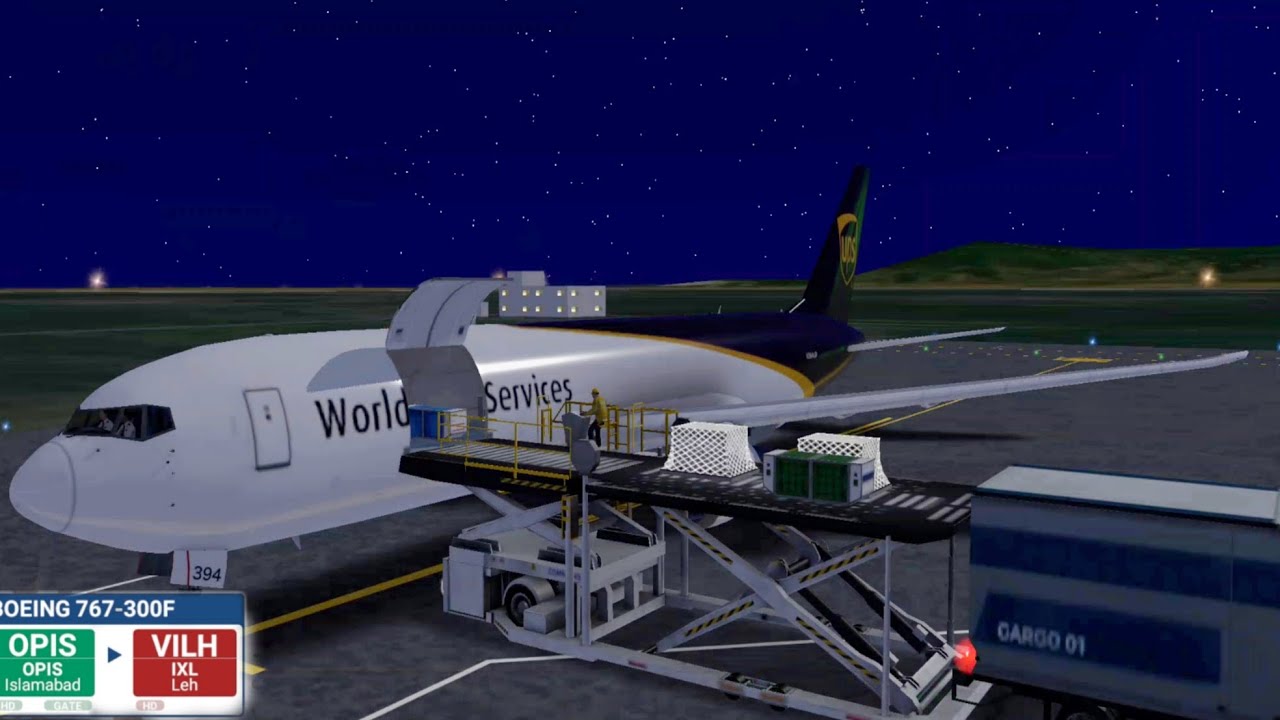 RFS - Real Flight Simulator - Islamabad OPIS - leh VILH | Boeing 767 ...
