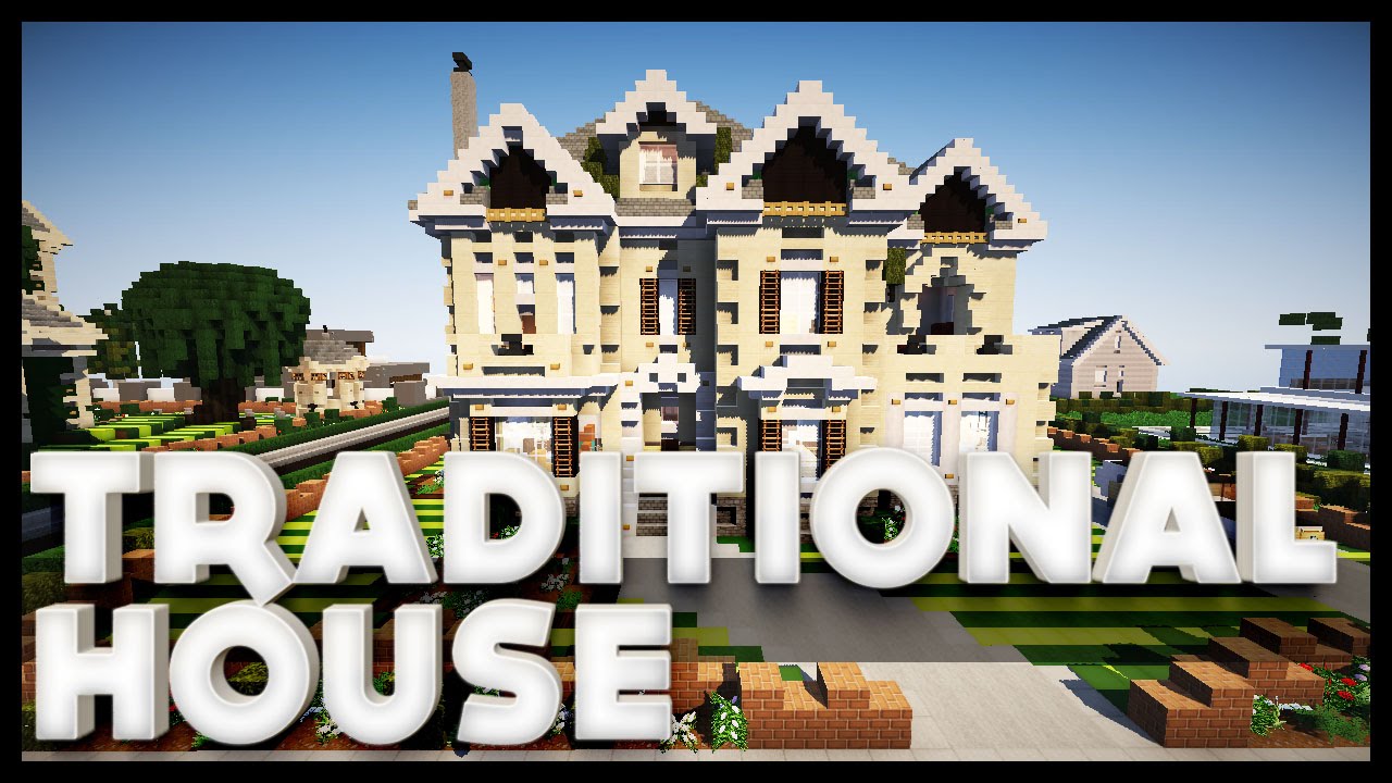 Minecraft - Traditional House - YouTube