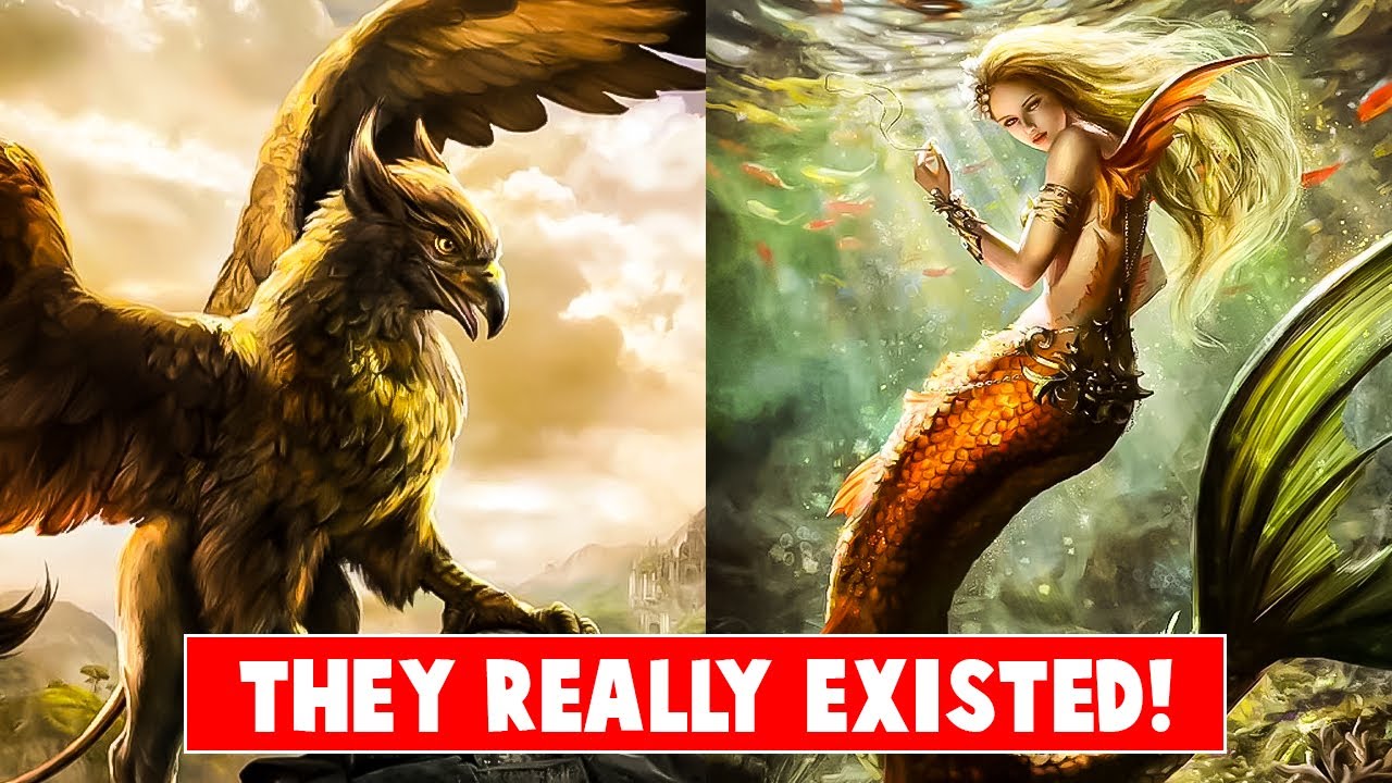 Top 5 Mythical Creatures That Actually Existed In Real Life - YouTube