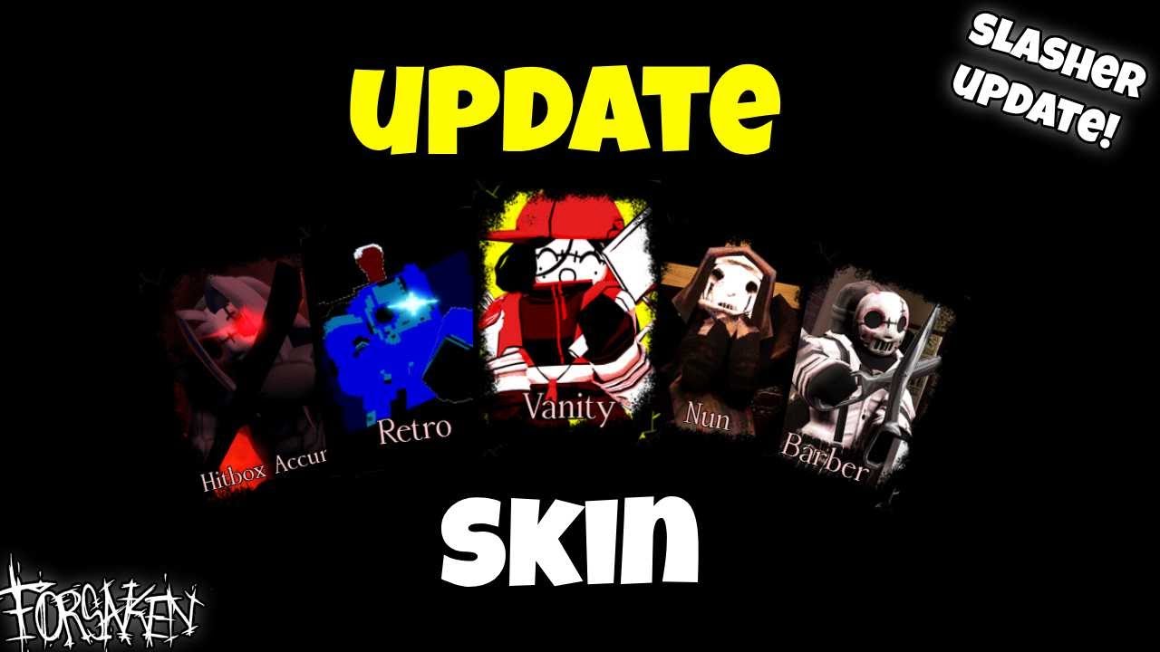 Playing with All Updated Slasher (Jason) Skins in Forsaken! | Forsaken ...