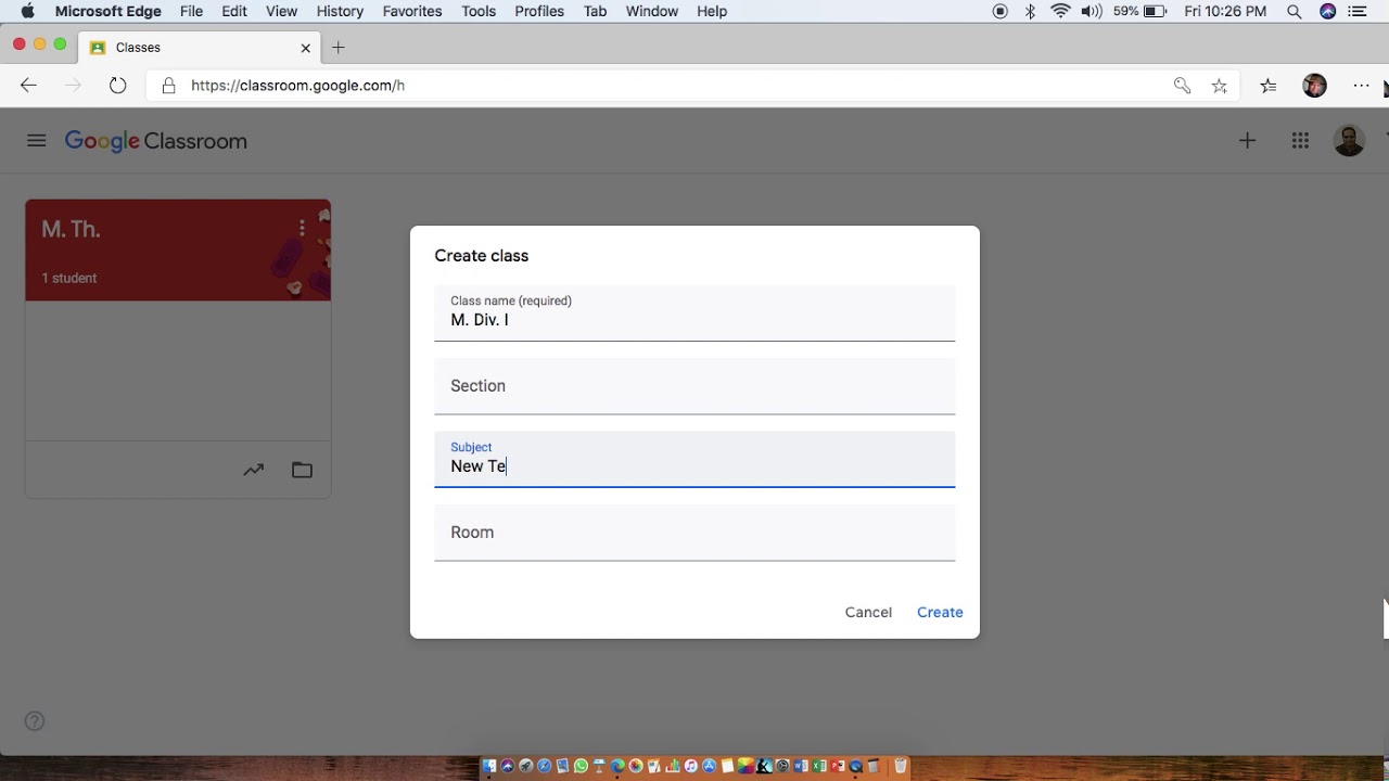 How to create Google Classroom for Teaching - YouTube