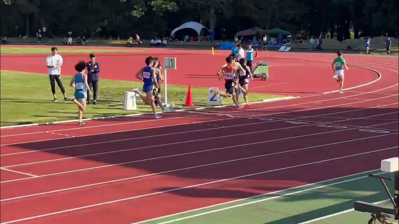 241103 筑波大記録会 男子800m 4組 - YouTube