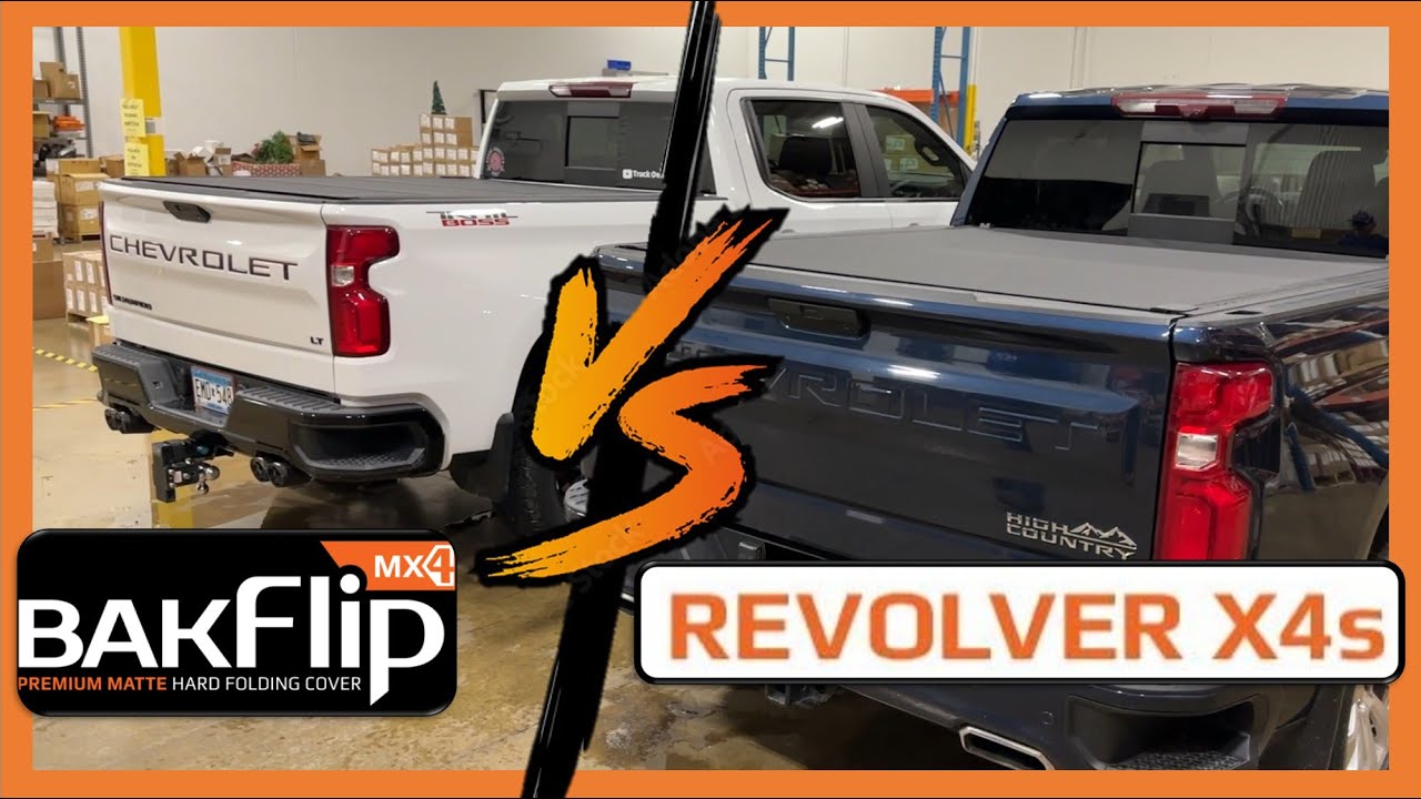 Bak Flip MX4 VS Bak Revolver X4s Review Silverado Sierra - YouTube