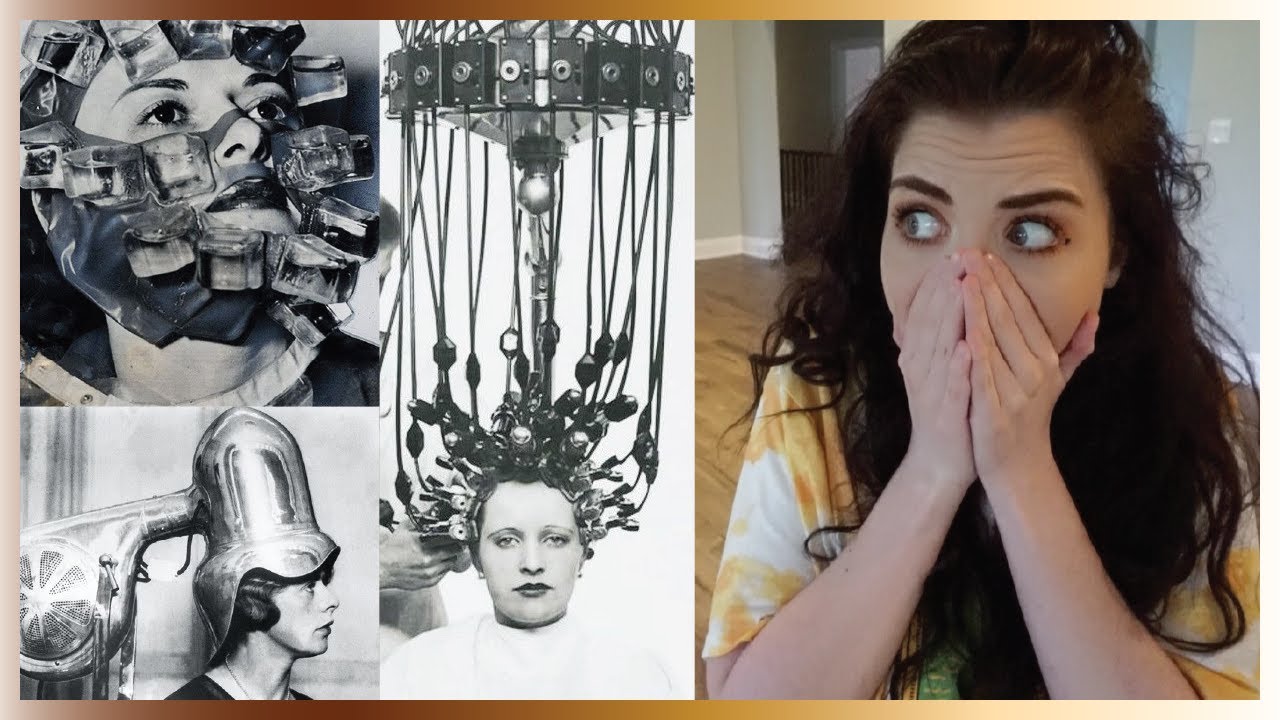 We Tested A SCARY Vintage Beauty Device - YouTube