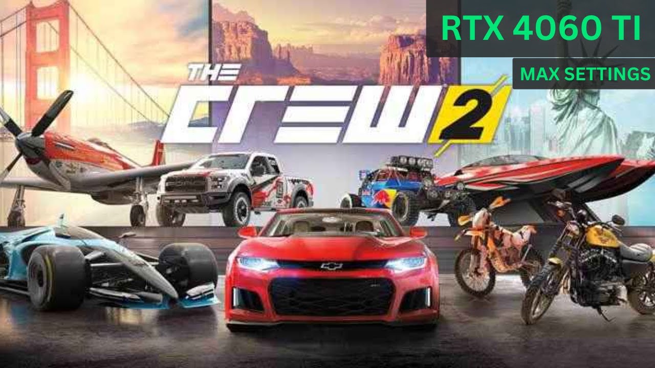THE CREW 2 Benchmark Test: Max Settings on RTX 4060 Ti & i5 12400F 🚀🔥 ...