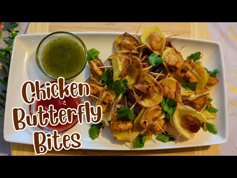 Chicken Butterfly Bites | Butterfly Chicken recipe | Crispy Chicken ...
