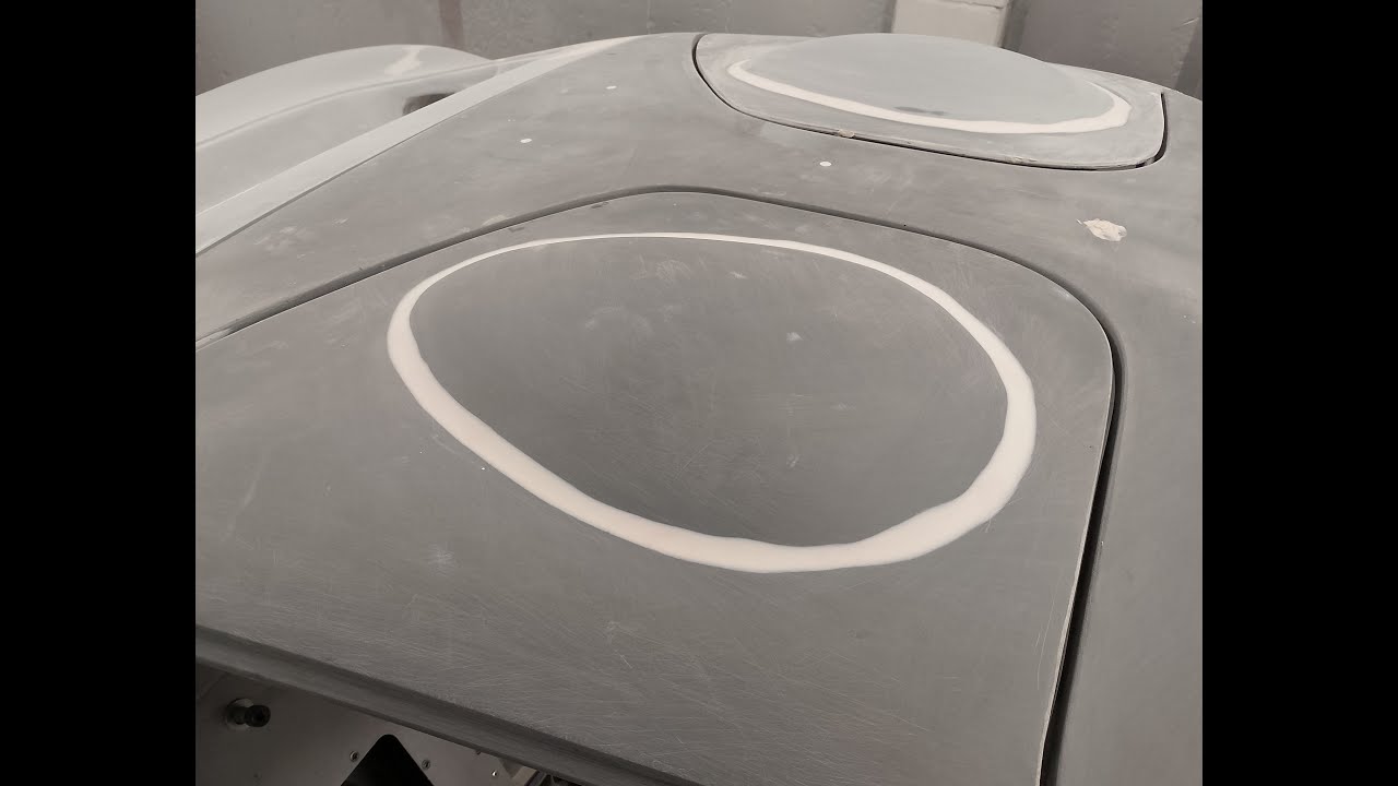 GT40 BUILD PART 39 FITTING GURNEY BUBBLES - YouTube